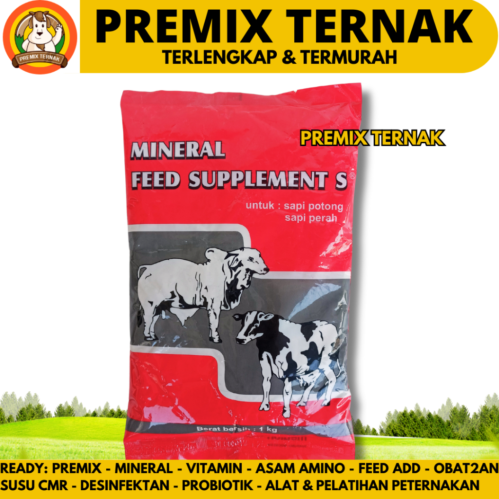 Jual MINERAL SAPI 1 KG MEDION - MINERAL FEED SUPPLEMENT S - Mineral ...