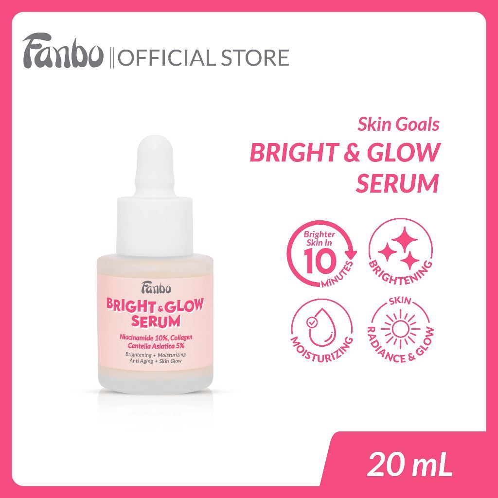 Jual FANBO BRIGHT & GLOW SERUM - 20ML | Shopee Indonesia