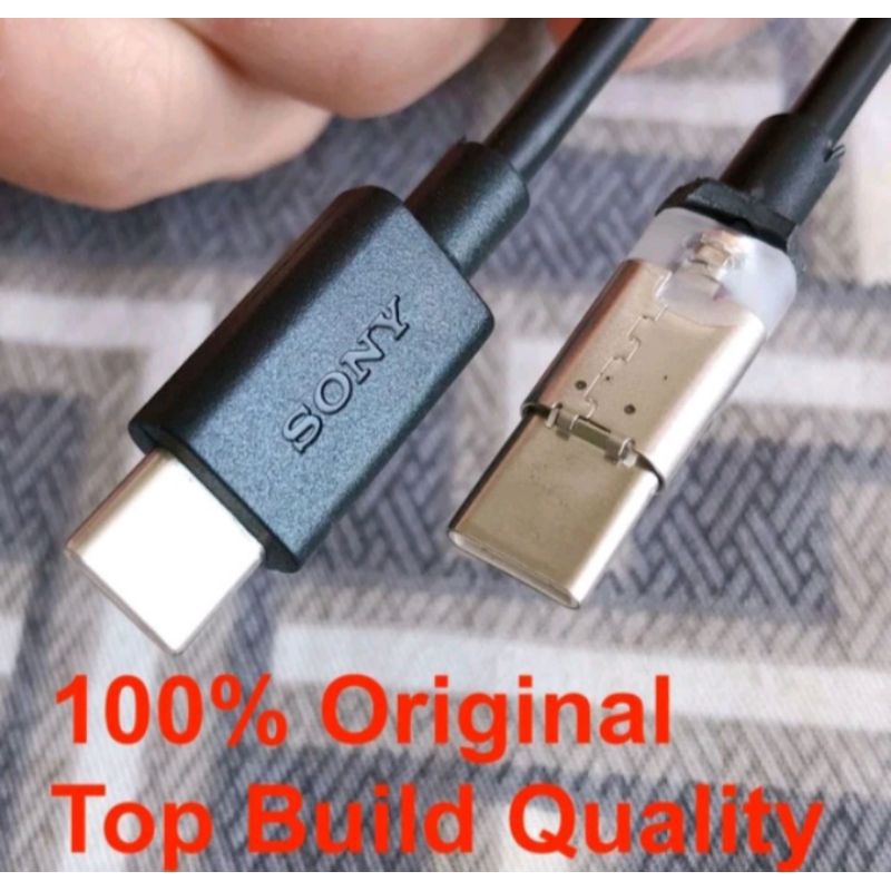 Jual Original Sony Type C Cable Data | Shopee Indonesia
