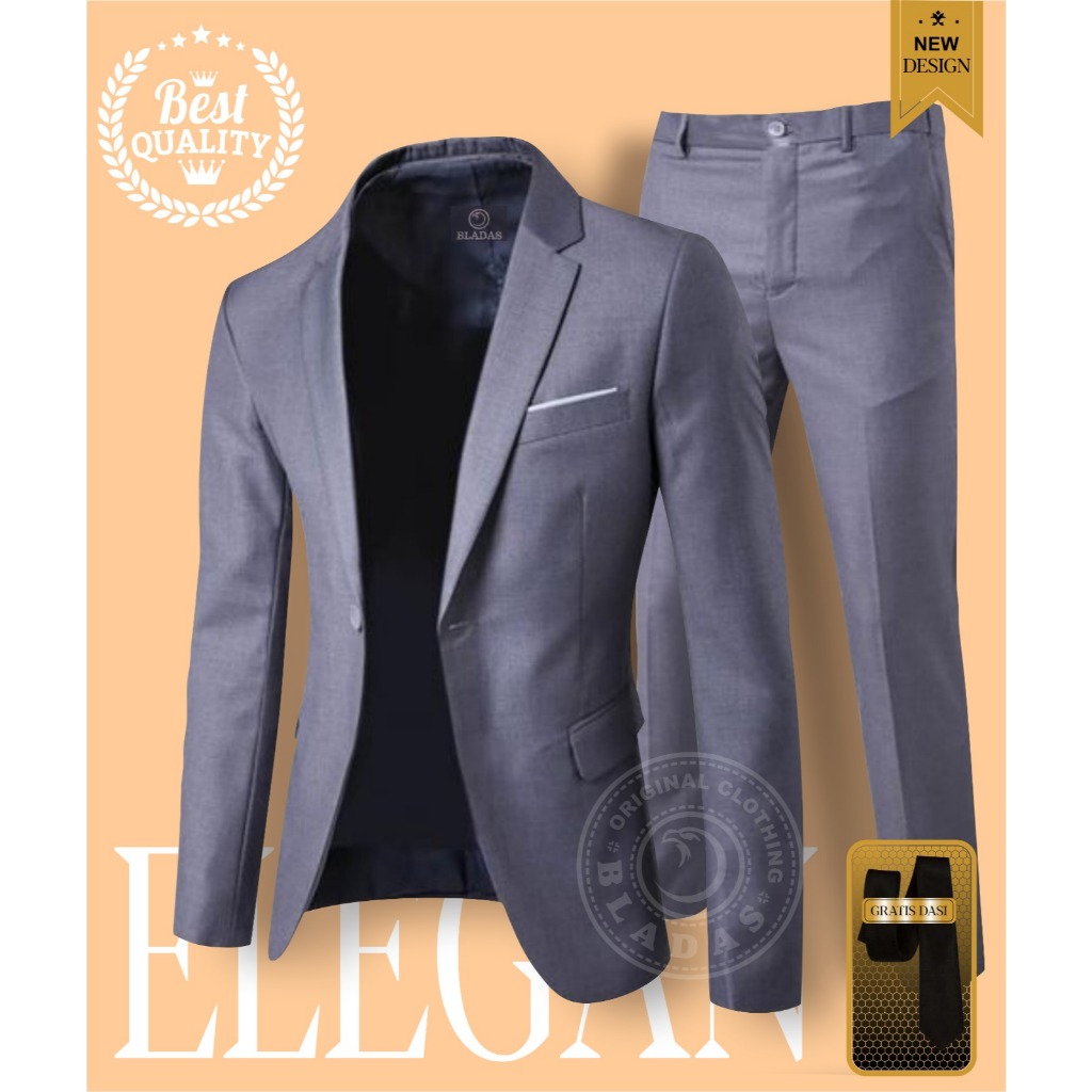 Jual SETELAN JAS PRIA 2IN1 JAS FORMAL PRIA BLAZER PRIA JAS NIKAH JAS ...