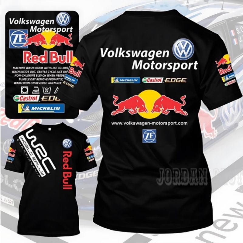Jual Tshirt Baju Kaos Volkswagen Motorsport Rally Racing Team | Shopee ...