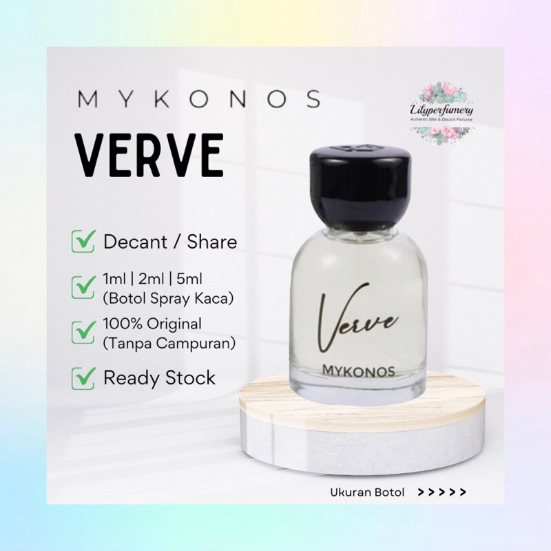 Jual Parfum Decant / Share MYKONOS X YVES RYAN VERVE EDP 1 ml | 2 ml ...