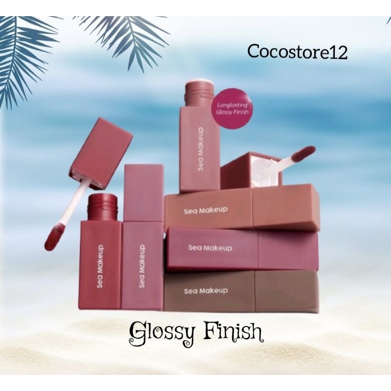 Jual Sea Makeup Lacquer Shake Lip Ink Longlasting Lip Ink - Glossy ...
