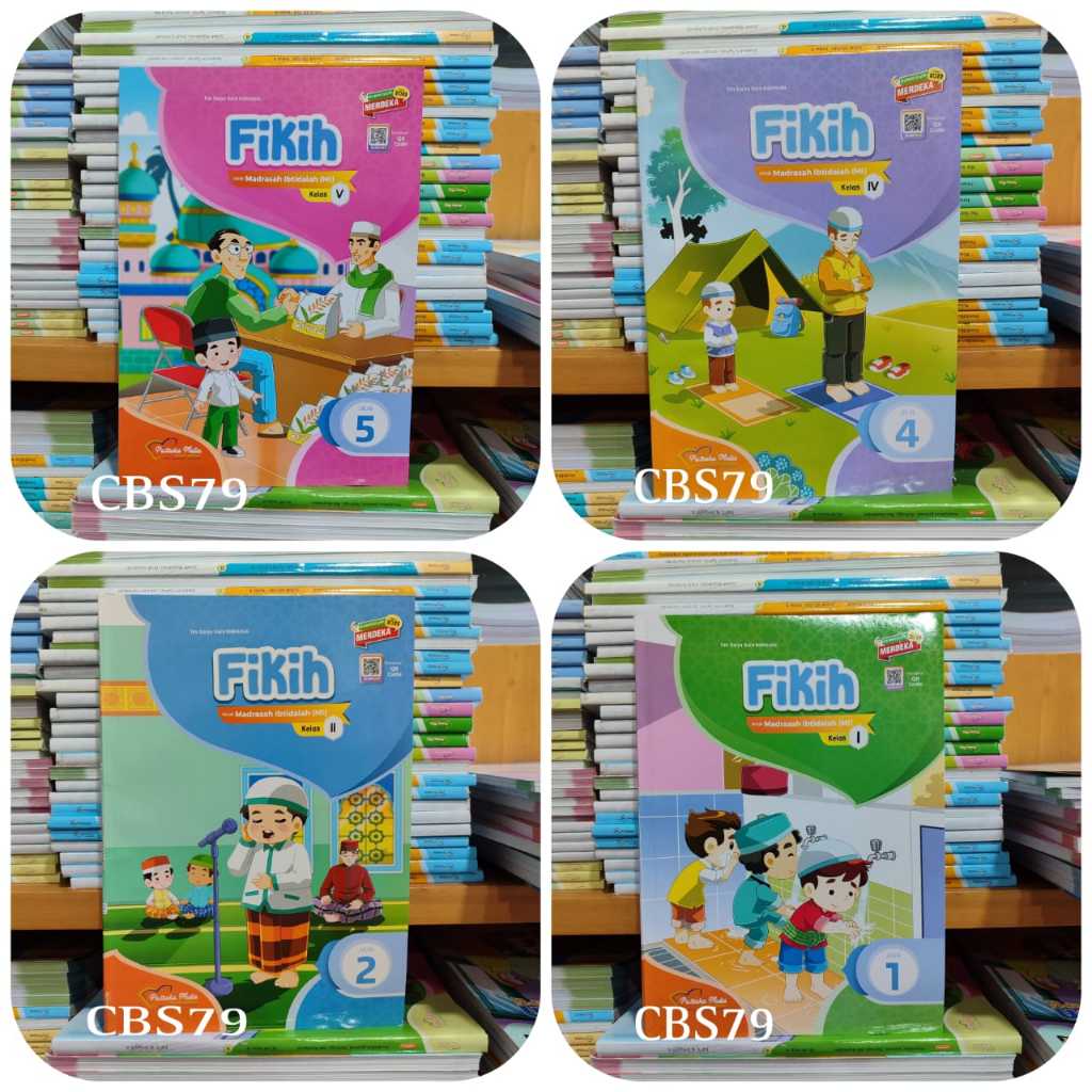 Jual BUKU FIKIH KELAS 1,2,3,4,5,6 MI KURIKULUM MERDEKA PUSTAKA MULIA | Shopee Indonesia