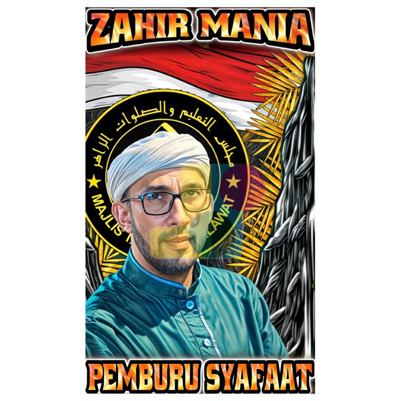 Jual Bendera Pemburu Syafaat Zahir Mania | Shopee Indonesia