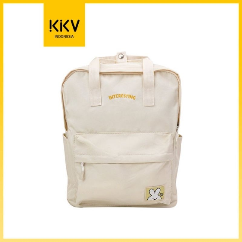 Jual KKV Backpack Tas Punggung Dunns Hangfook White Putih | Shopee ...