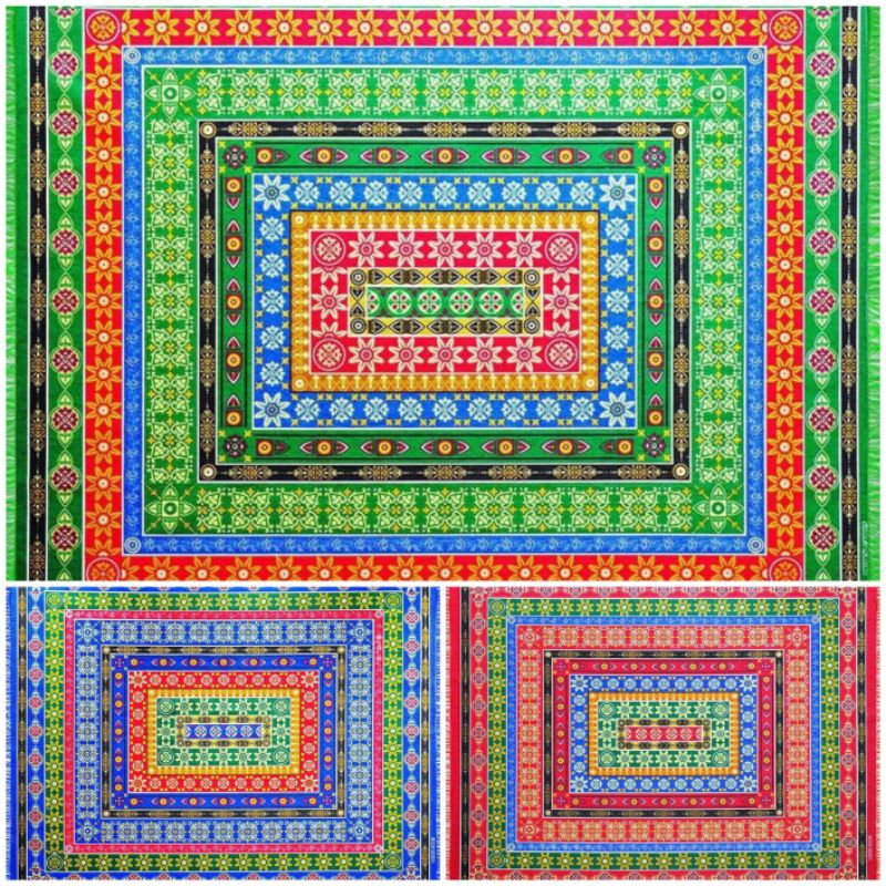 Jual KARPET LANTAI TURKI OSTRICH BATIK JUMBO UKURAN 240cm X 205cm ...