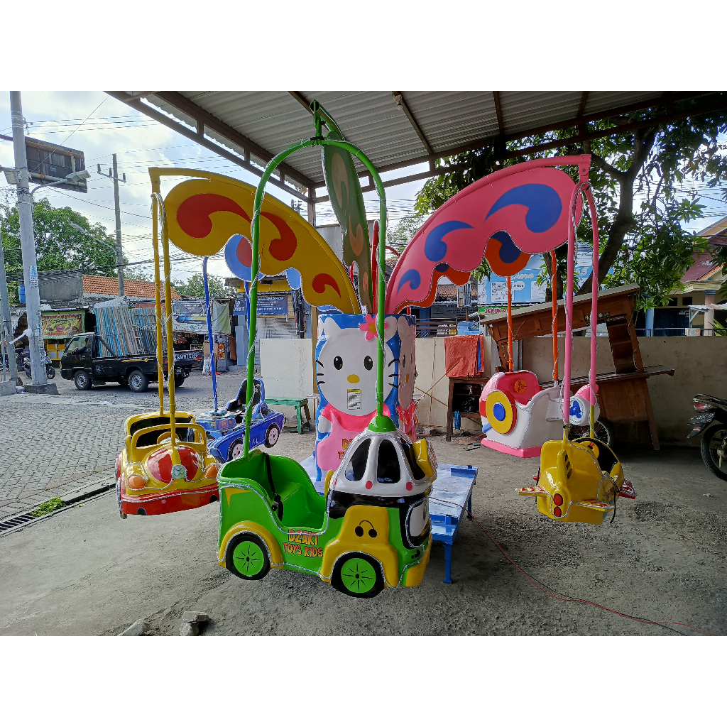 Jual komedi putar safari badut harga promo odong odong wahana permainan ...