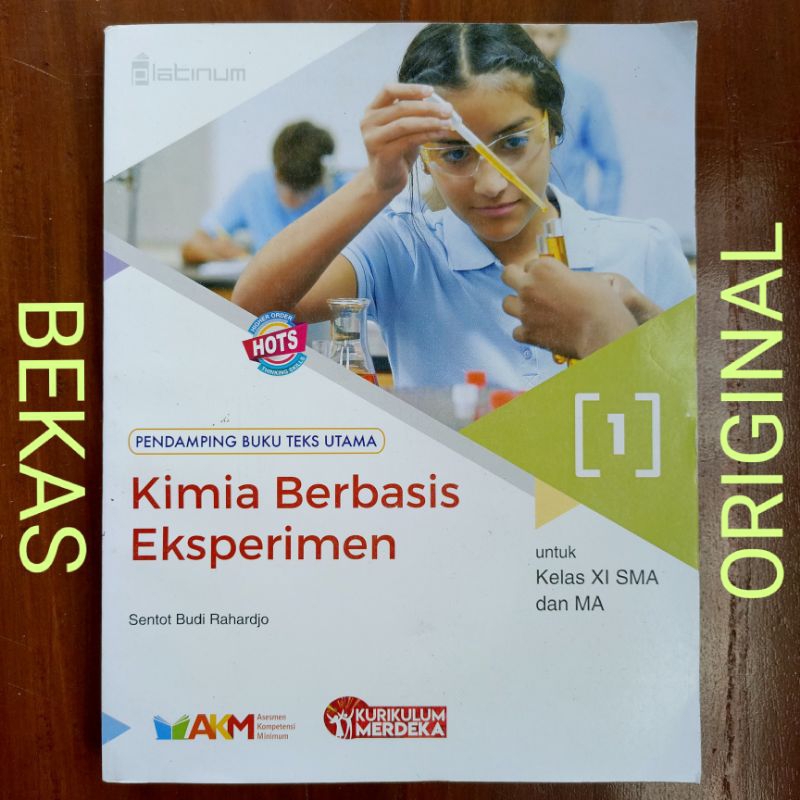 Jual Buku IPA Kimia Berbasis Eksperimen 1 kelas 11 XI 2 II MA SMA Penerbit Platinum Tiga ...