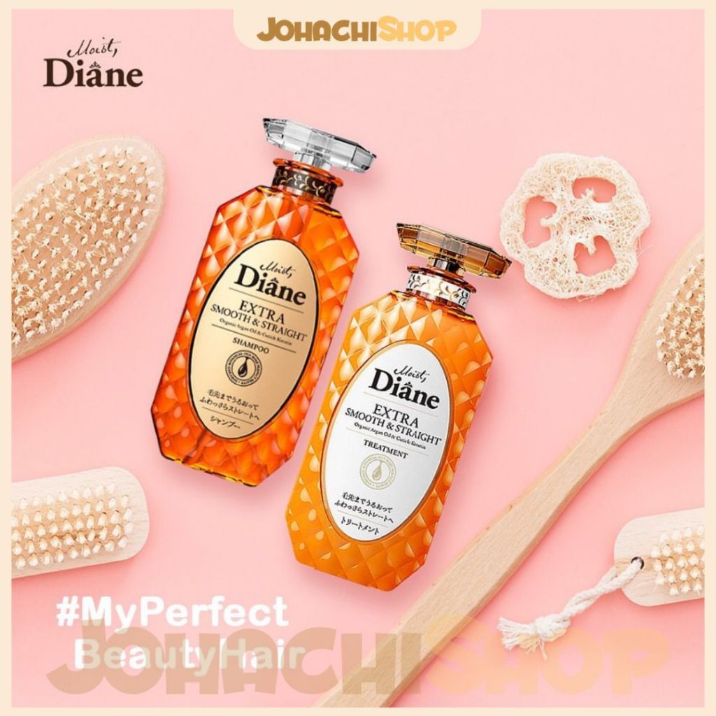 Jual Moist Diane EXTRA SMOOTH & STRAIGHT Shampoo Treatment Conditioner ...