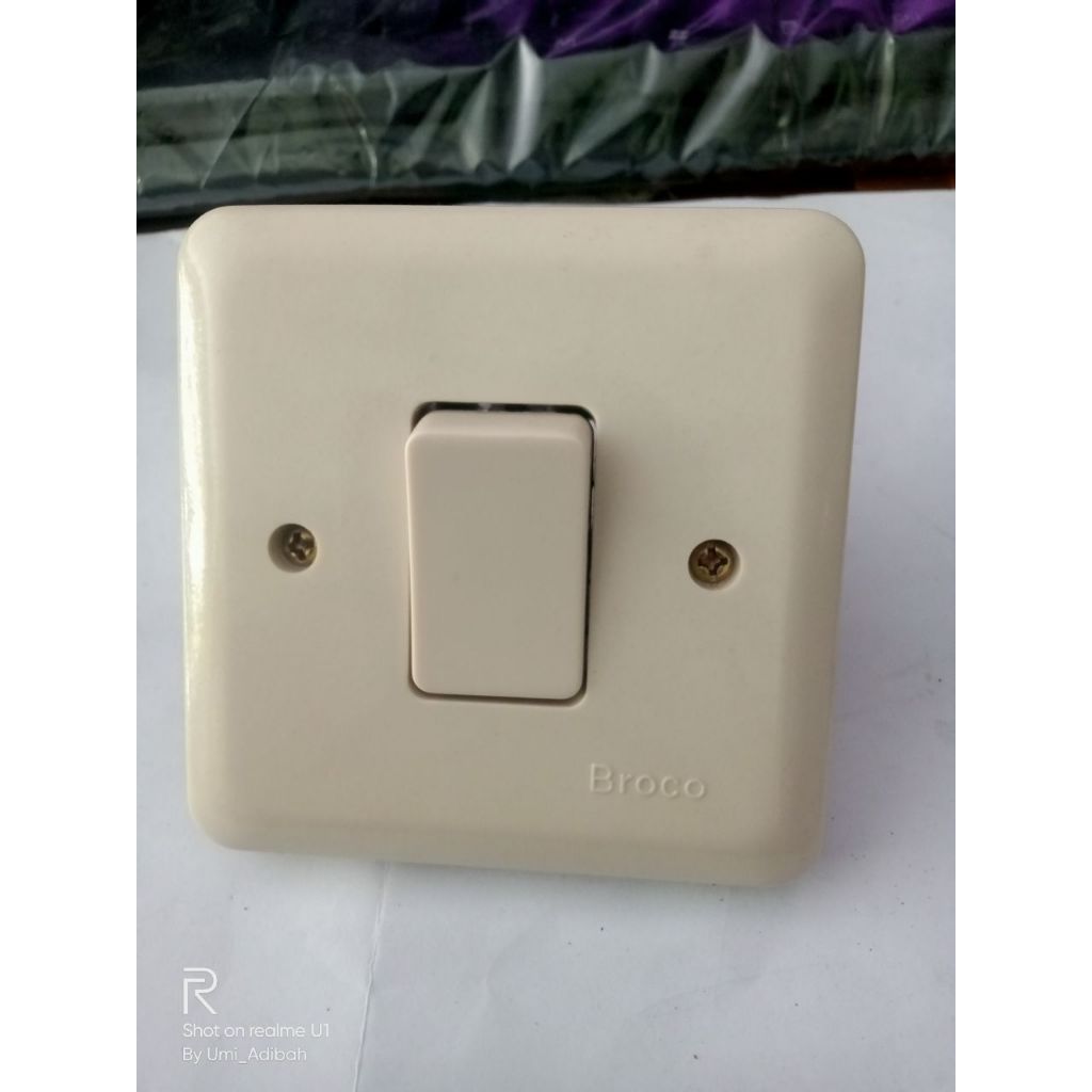 Jual Broco saklar engkel 1 / broco saklar tunggal / saklar engkel 1 ...