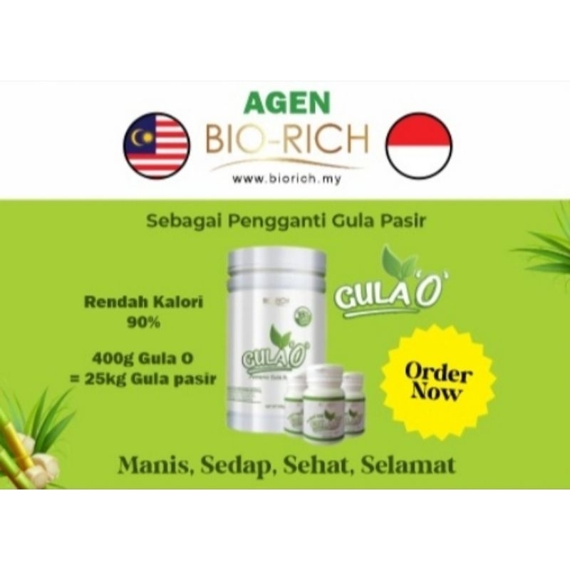Jual Gula O dari BIO-RICH herbal Original | Shopee Indonesia