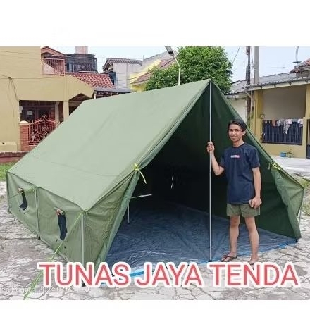 Jual TENDA PRAMUKA REGU KOMANDO 5x3x2 STANDAR TNI 12-15 BAHAN PREMIUM ...