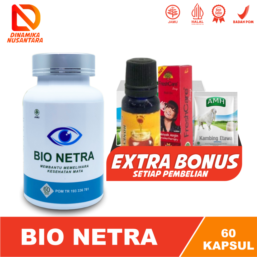 Jual Dinamika Nusantara - Bio Netra 100% Original Obat Mata 100 % ...