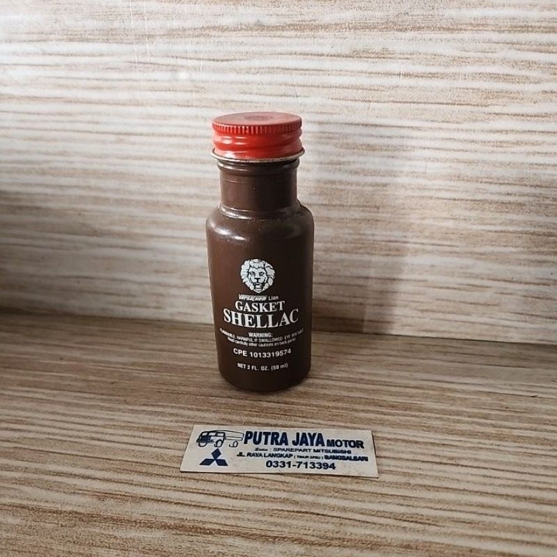 Jual Lem Gasket Shellac Lion Head Lem Packing 60ml | Shopee Indonesia