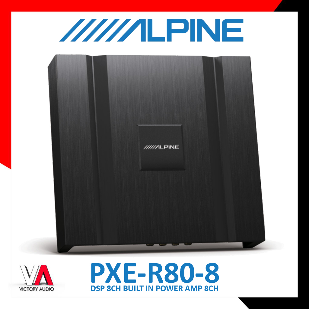 Jual Digital Sound Processor ALPINE PXE-R80-8 DSP 8 Channel Built in ...