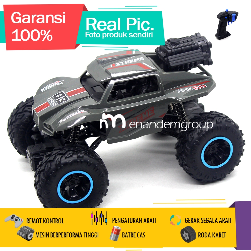 Jual Mainan Mobil Remot Kontrol RC Rock Crawler Offroad Climbing Asep 2,4 Ghz | Shopee Indonesia