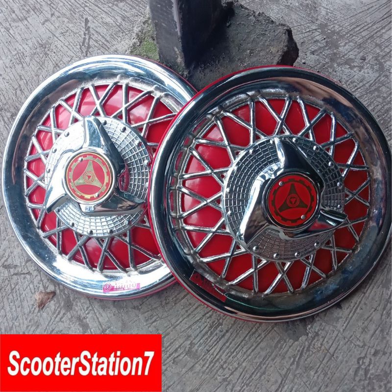 Jual wheel dop vigano original ring 10 inc | Shopee Indonesia