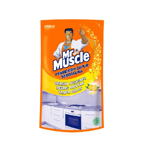 Jual MR. MUSCLE LEMON POWER REFIL 720ML | Shopee Indonesia