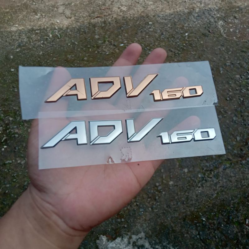 Jual Emblem ADV 160 original emblem logo ADV 160 Type 1 - ADV 160 ...
