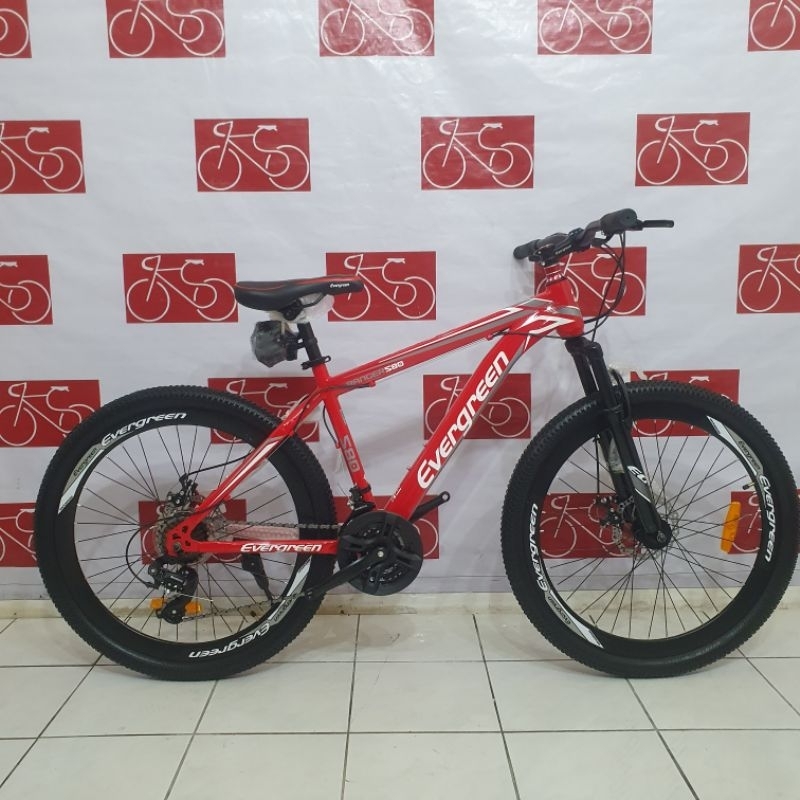 Jual Sepeda MTB 26 Evergreen 580 570 Vleg Tinggi | Shopee Indonesia