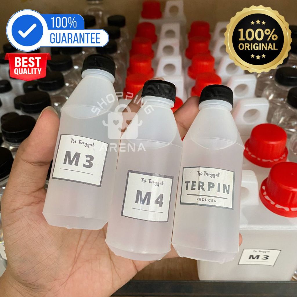 Jual Reduser M1 M3 M4 Sablon 100 ml gr Thinner Tiner Reducer Thiner Pengencer Cat Sablon ...