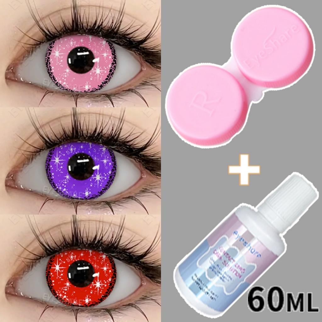 Jual Softlens Warna-warni Berkilau Baru Softlens Cosplay Halloween ...