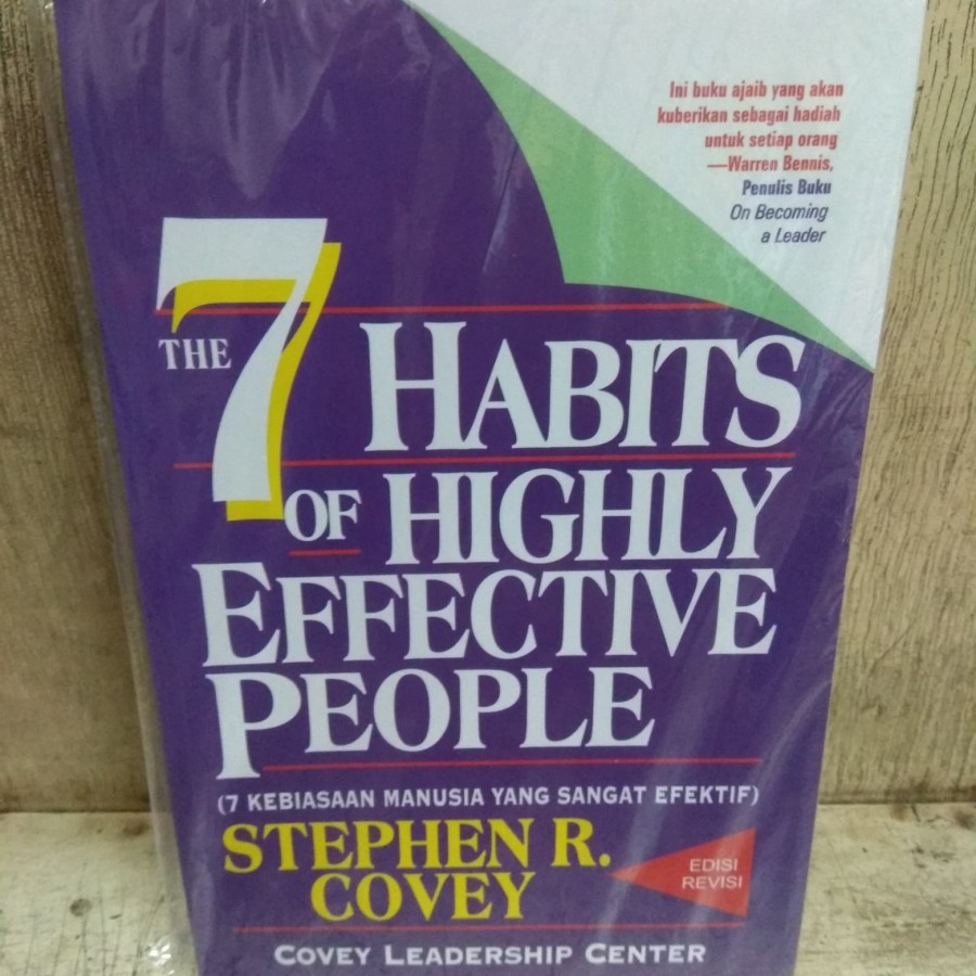Jual The 7 Habits of Highly Effective People 7 Kebiasaan Manusia Efektif by Stephen R. Covey ...