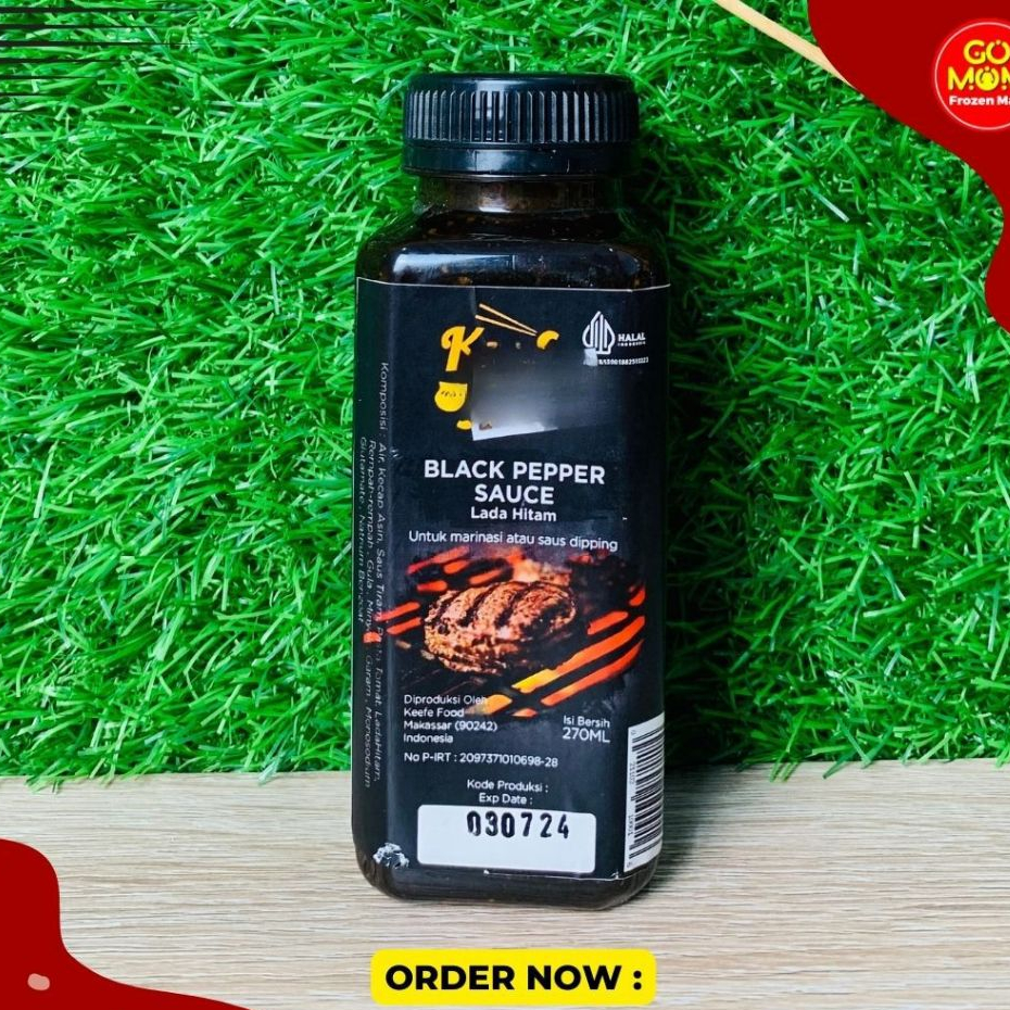 Jual KEEFE FOOD SAUCE BLACK PAPPER 270ML | Shopee Indonesia