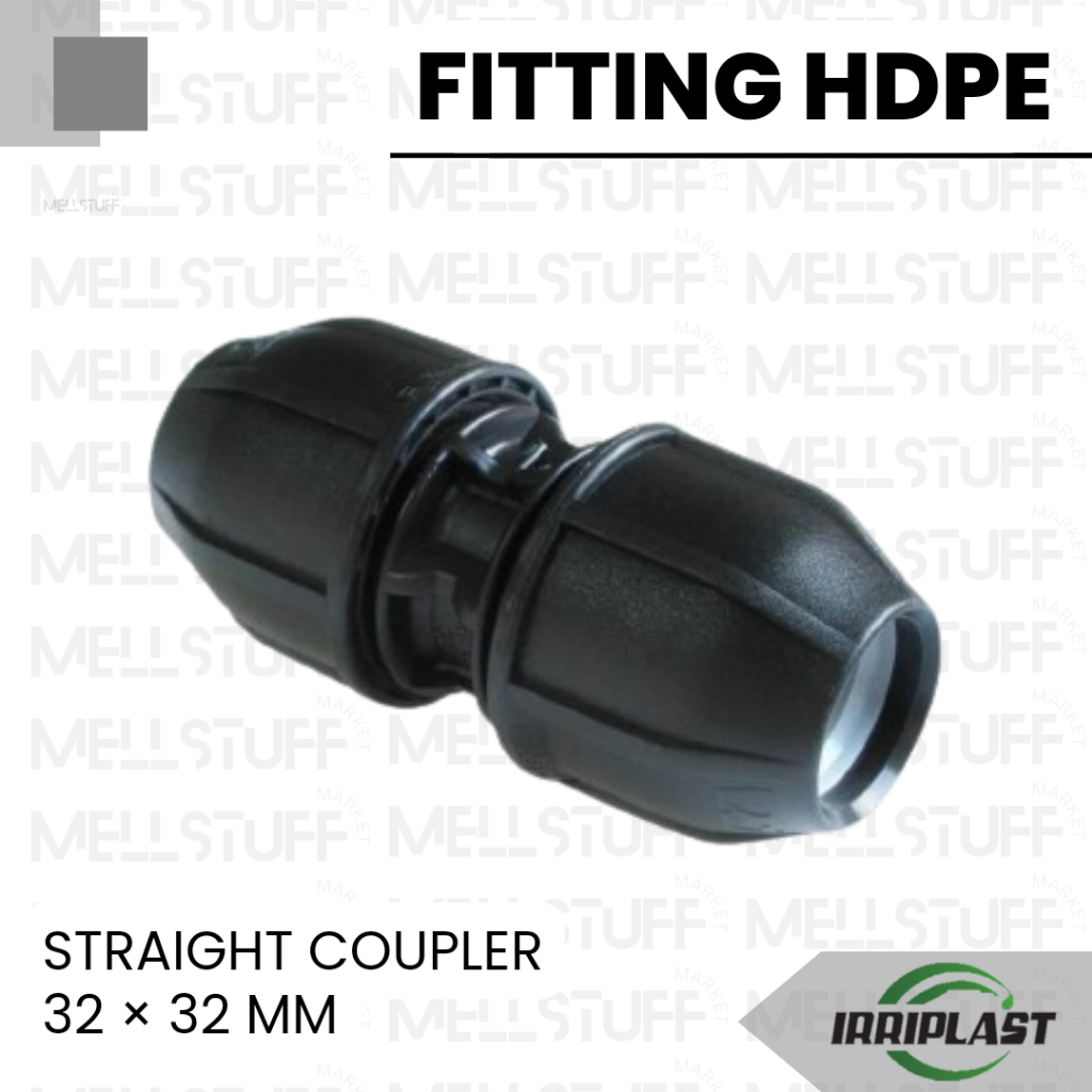 Jual Fitting HDPE Straight Coupler Ukuran 32 × 32 MM (1" Inch ...