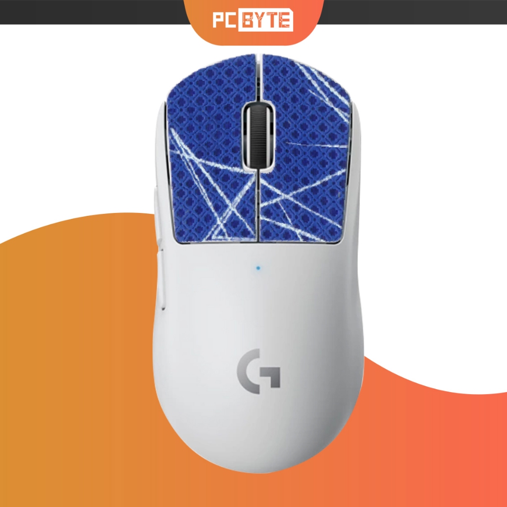 Jual Vancer Mouse Grip Tape - Blue & White 0.4mm [Logitech Pro ...