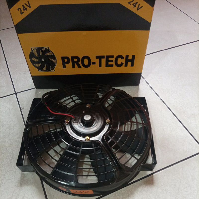 Jual Extra Fan Tiup Besi Universal Kipas AC Mobil 10" 24V / Pro-Tech ...