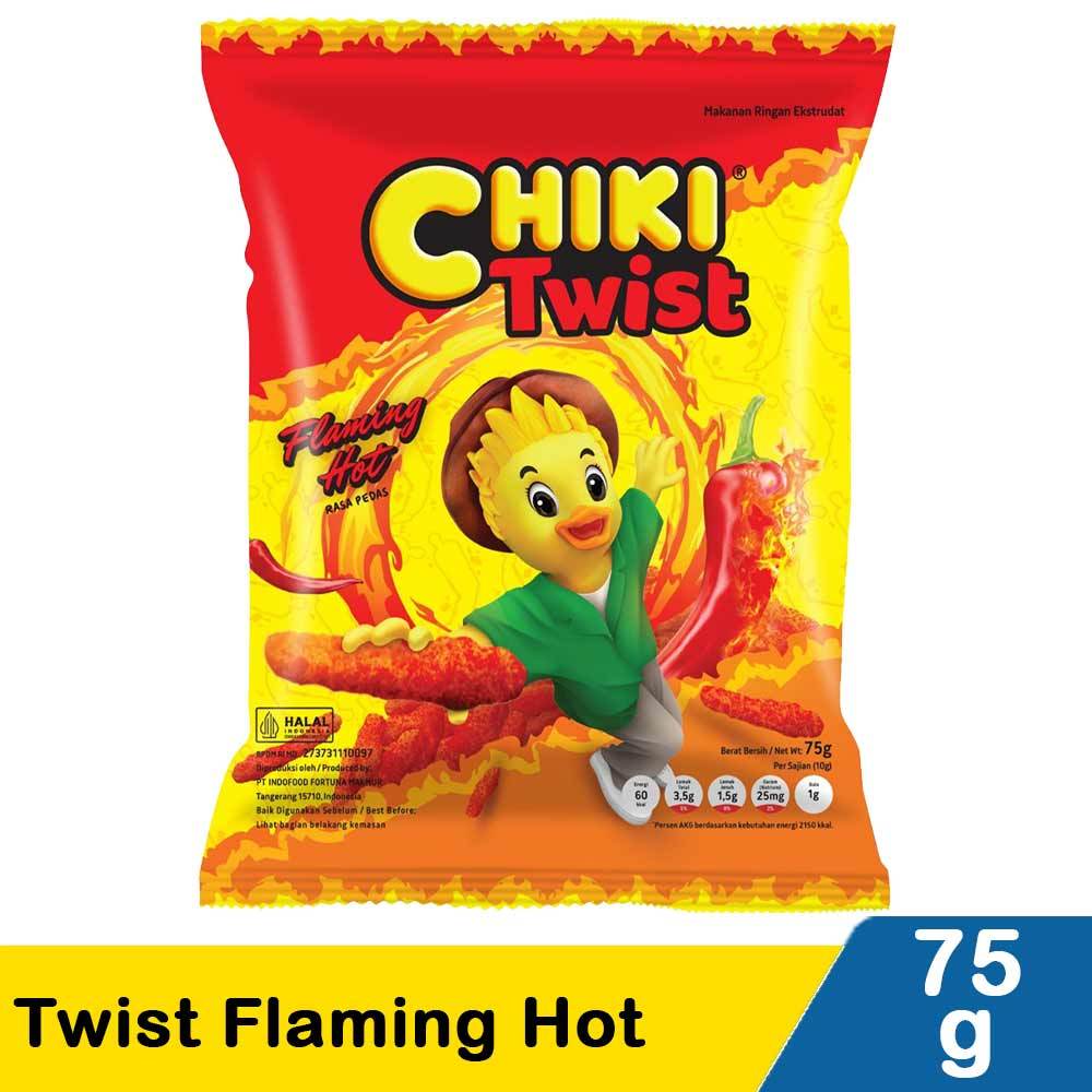 Jual Chiki Twist Flaming Hot 75 gr | Shopee Indonesia
