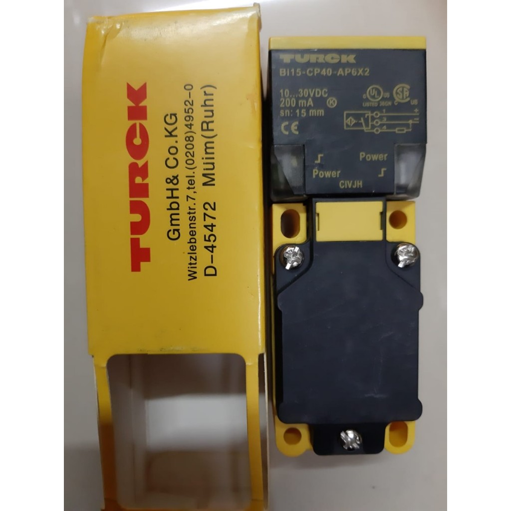 Jual Turck Bi15-CP40-AP6X2 Proximity Sensor Bi15CP40AP6X2 PNP NO 3wire ...