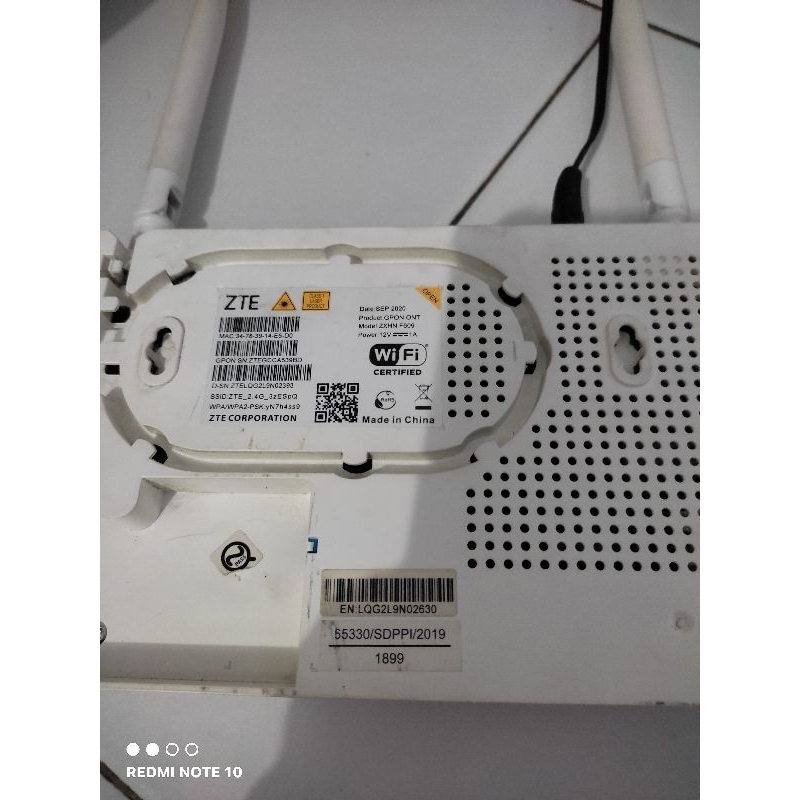 Jual ONT GPON ZTE F609 dan ZTE F670L | Shopee Indonesia