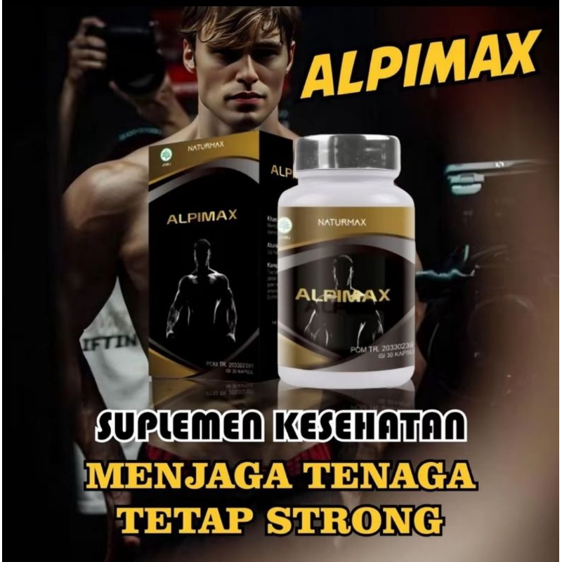 Jual ALPIMAX OBAT KUAT HERBAL SUPLEMEN STAMINA TAHAN LAMA PERMANEN ...