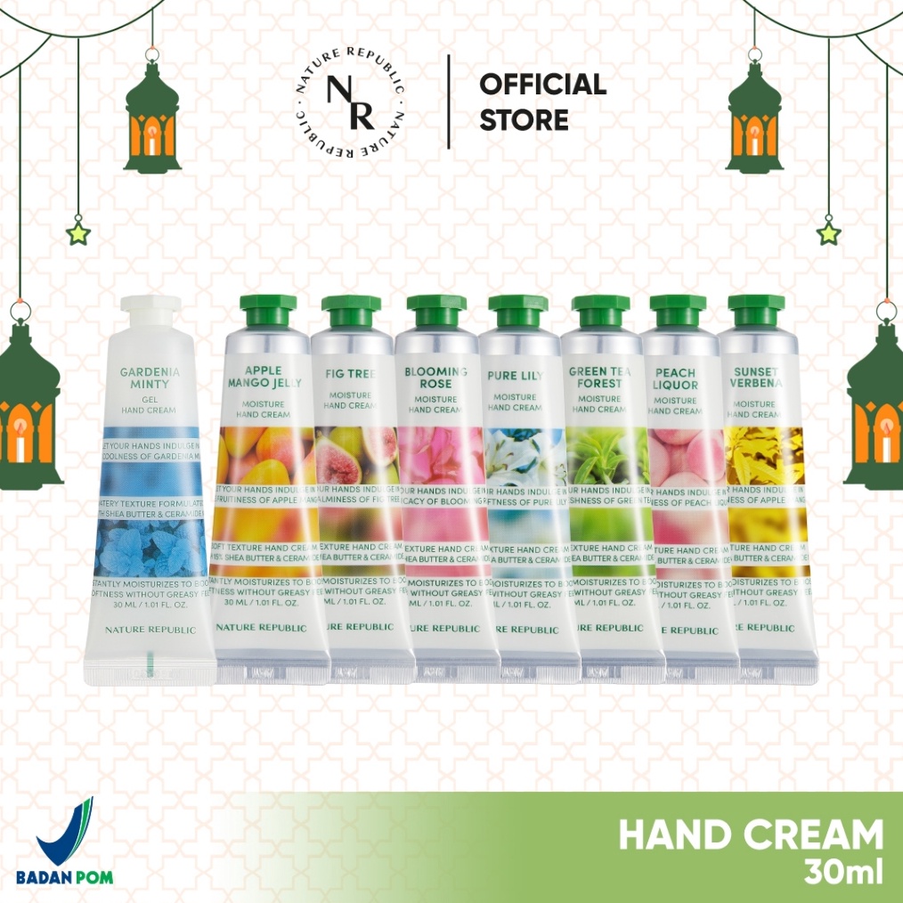 Jual KODE U26Y NATURE REPUBLIC New Hand Nature Hand Cream 3ml | Shopee ...