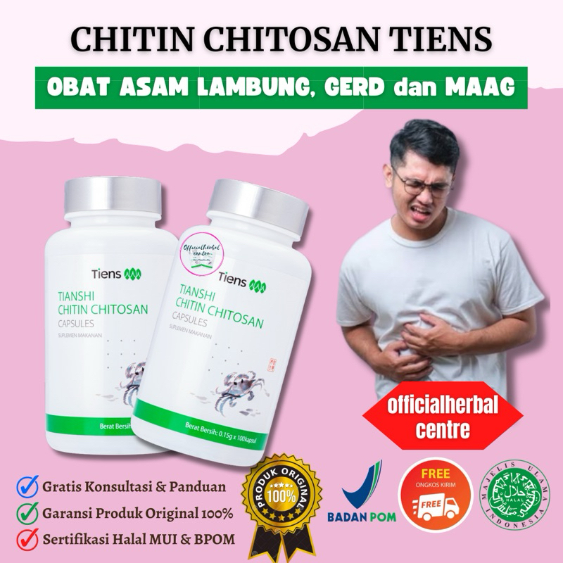 Jual OBAT ASAM LAMBUNG TERBAIK | SUPLEMEN TIENS CHITIN CHITOSAN ...