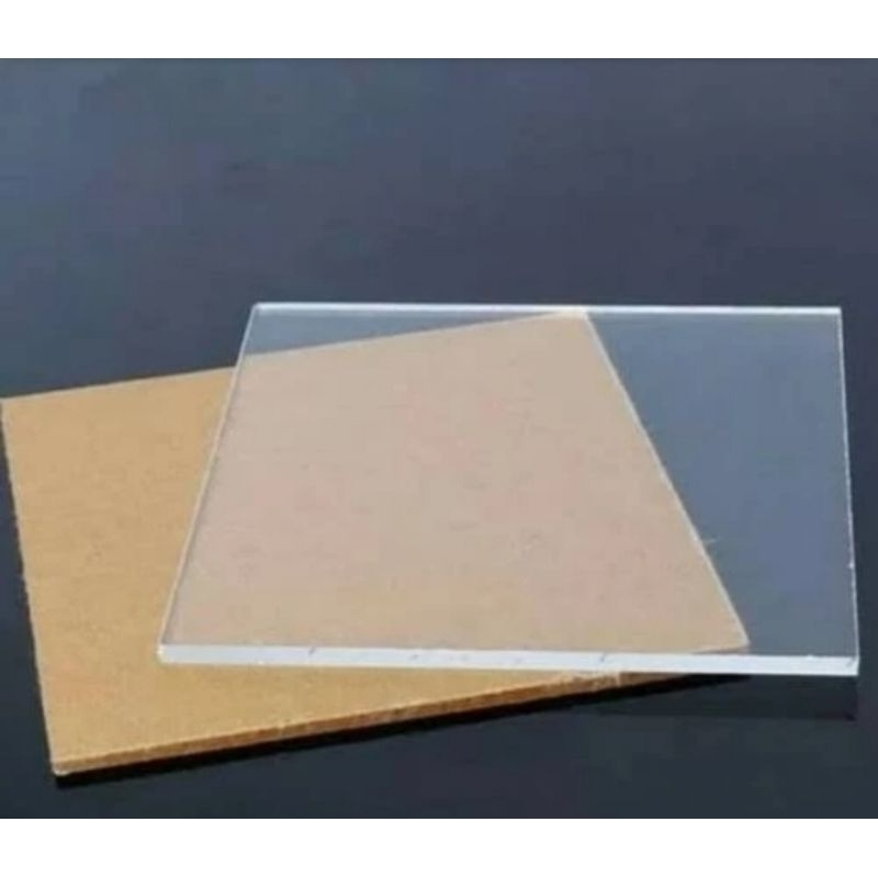Jual akrilik sheet clear lembaran 2mm x 20cm x 100cm akrilik sheet ...