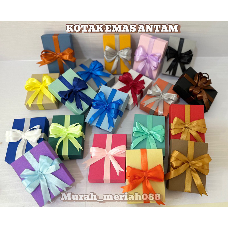 Jual Kotak Emas Antam/Kotak Logam Mulia/Kotak Kado/Gift Box. 10cm x 7cm x 3cm | Shopee Indonesia