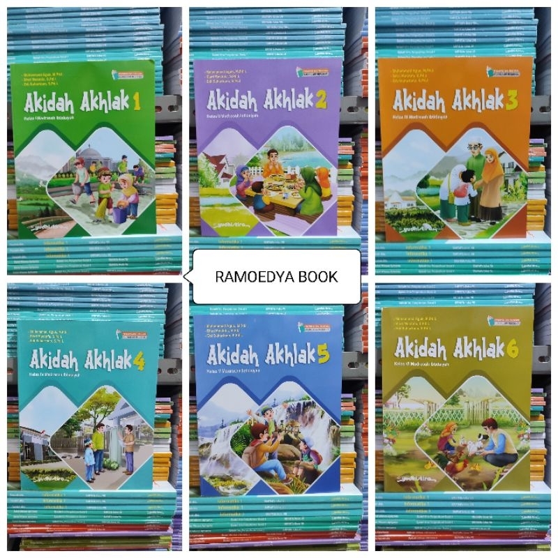 Jual IK6 Buku Akidah Akhlak MI kelas 1,2,3,4,5,6 Kurikulum Merdeka Yudhistira | Shopee Indonesia