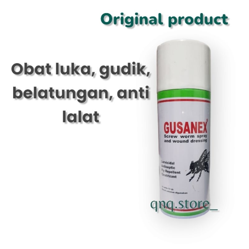 Jual gusanex spray obat luka semprot anti gudik belatungan lalat untuk ...