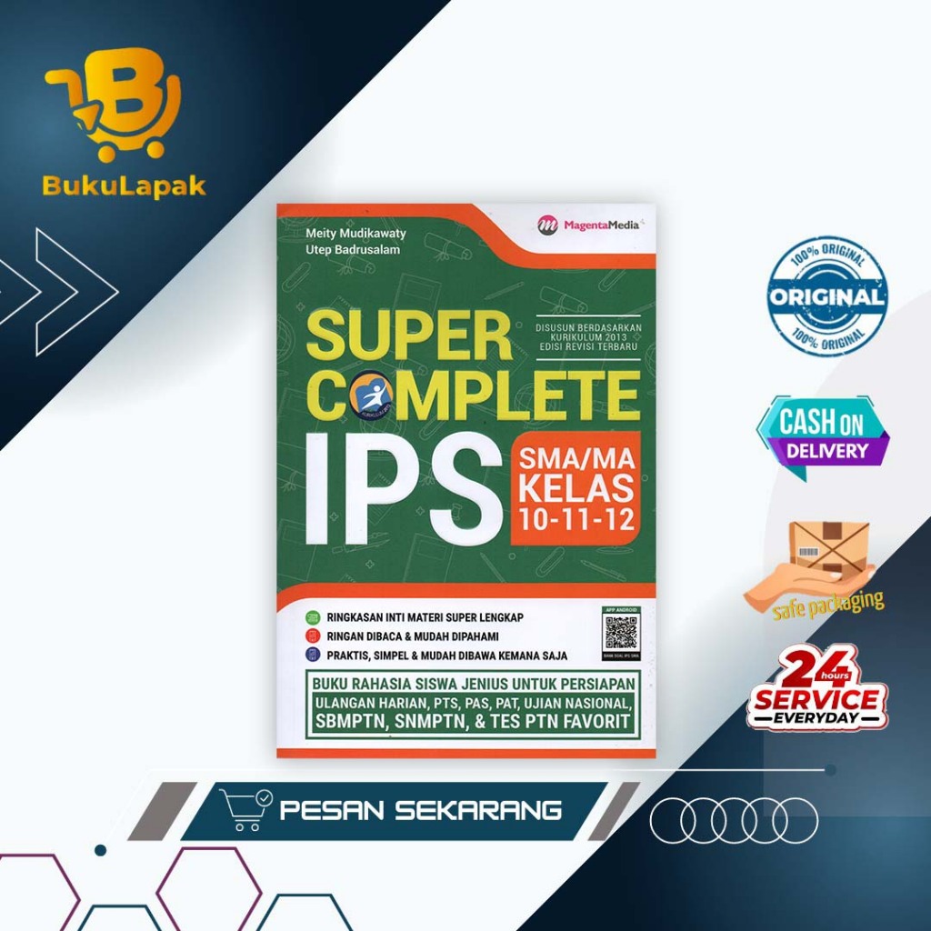 Jual Buku SMA IPS Super Complete IPS kelas 10 11 12 | Shopee Indonesia