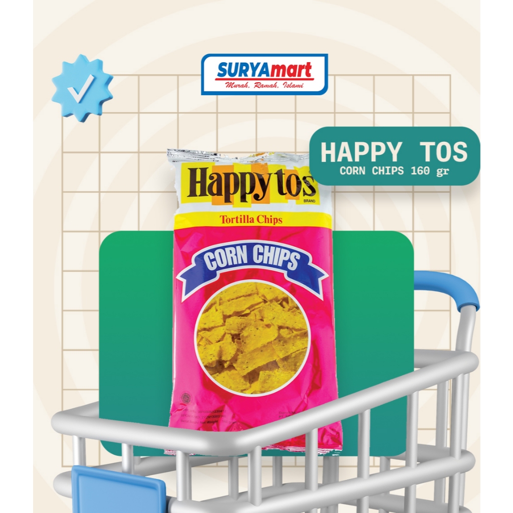 Jual HAPPYTOS Corn Chips Keripik Jagung 160 gr | Shopee Indonesia