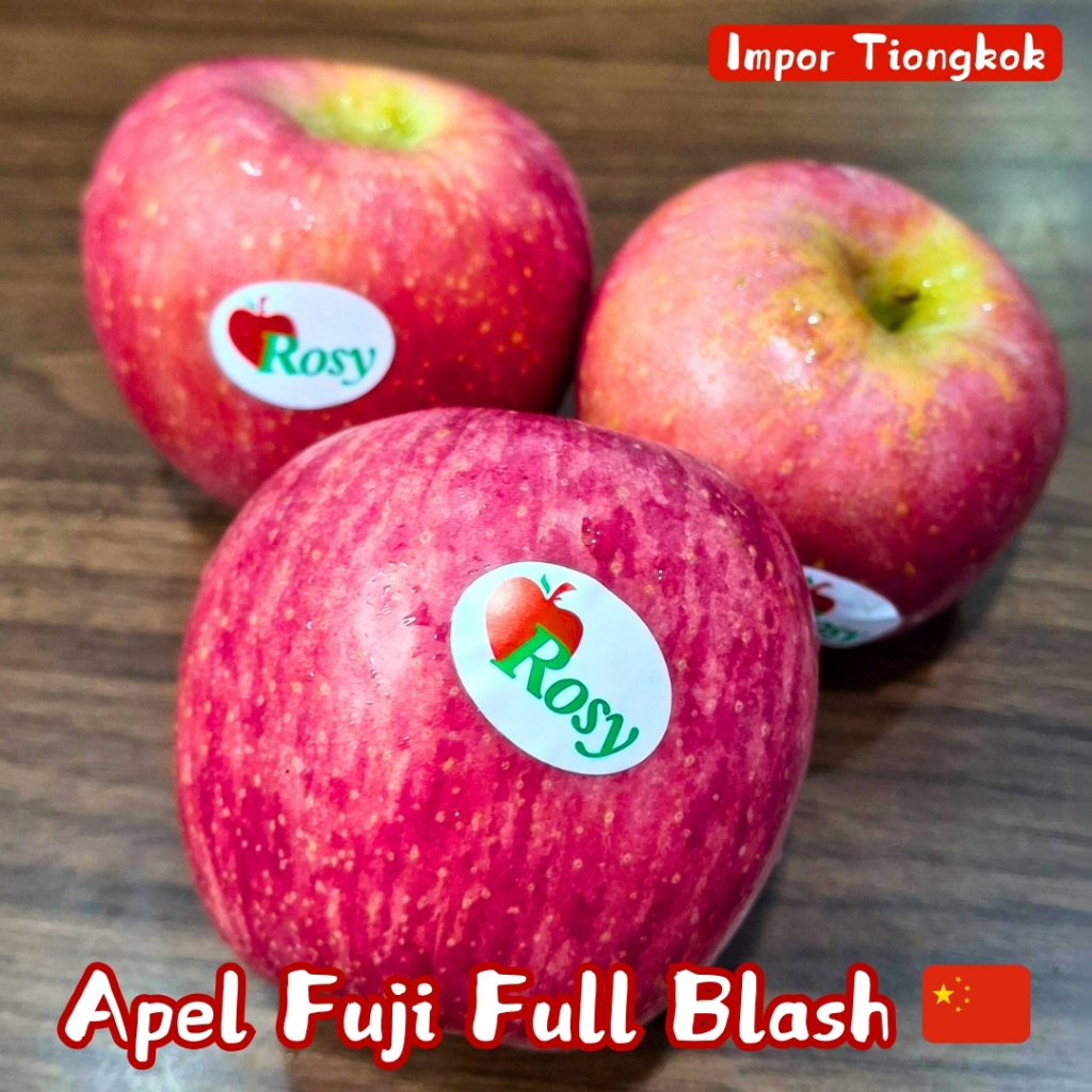 Jual APEL FUJI FULL BLUSH IMPORT PREMIUM DARI TIONGKOK HARGA TANGAN ...