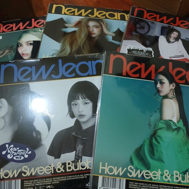 Jual [READY INA] ALBUM NEWJEANS HOW SWEET STANDARD VERSION SEALED MINJI HANNI DANIELLE HYERIN ...