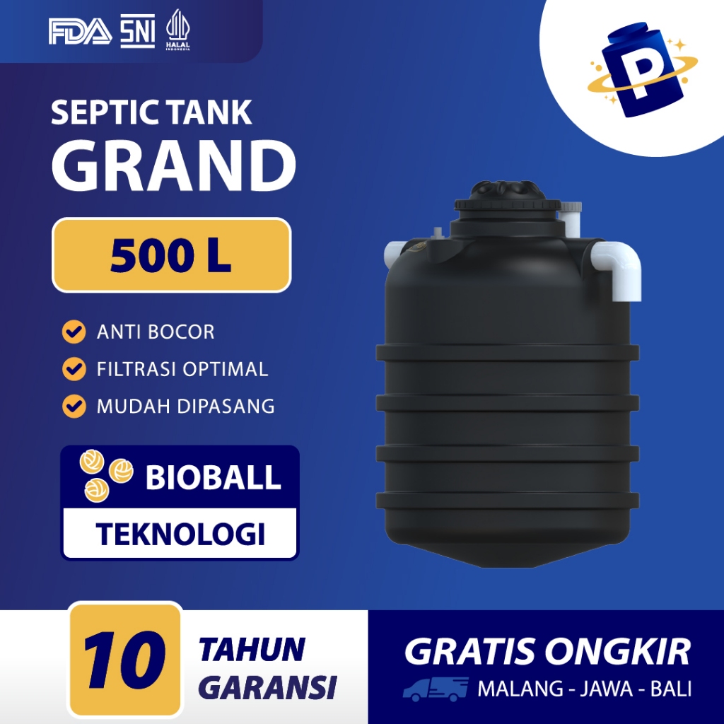 Jual Septic Tank Bio Septic Bio Tank 500 Liter Garansi 10 Tahun Ramah ...