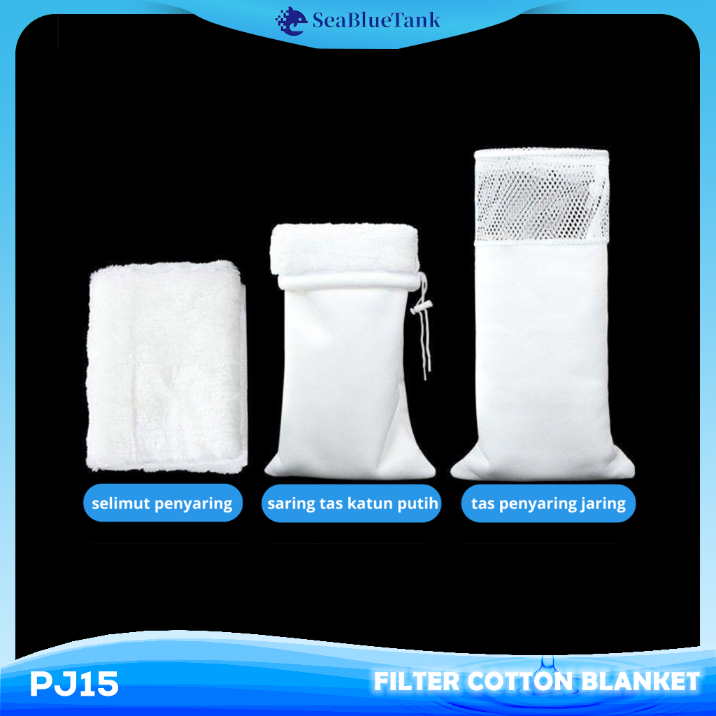 Jual SBT Filter Cotton Blanket Bag Untuk Sump Filter Akuarium Air Tawar ...