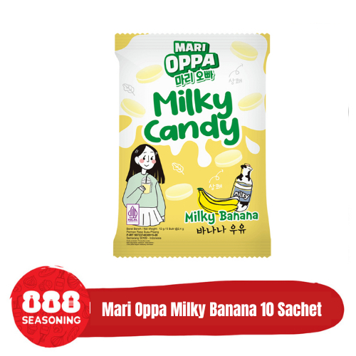 Jual MILKY OPPA MILKY BANANA 10 Sachet Shopee Indonesia