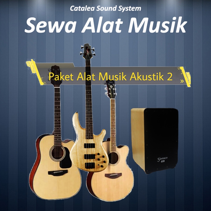 Jual Sewa Alat Musik / Paket Alat Musik Akustik 2 / Sewa Alat Band ...